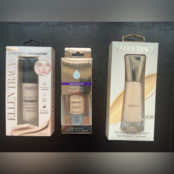 Ellen Tracy | Makeup | Nwt Ellen Tracy Ultra Matte Foundation Warm ...